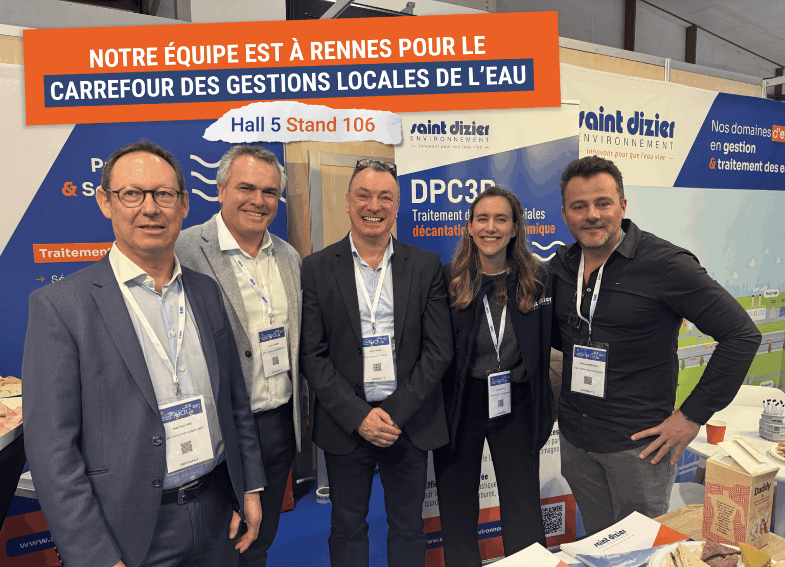 Notre équipe est au Carrefour des Gestions Locales de l’Eau 2026 ...